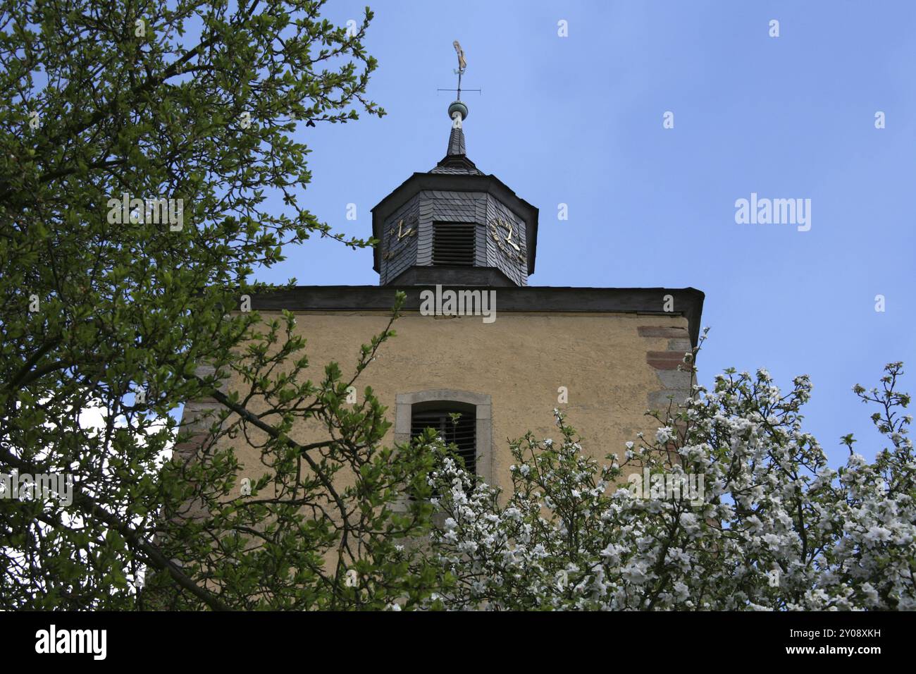 Church in Braach Stock Photo - Alamy