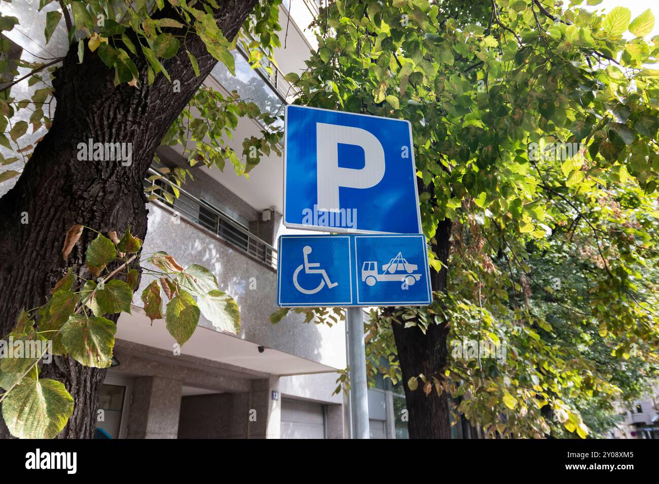 Parking only for disabled drivers. Free Parking space for PWD ...