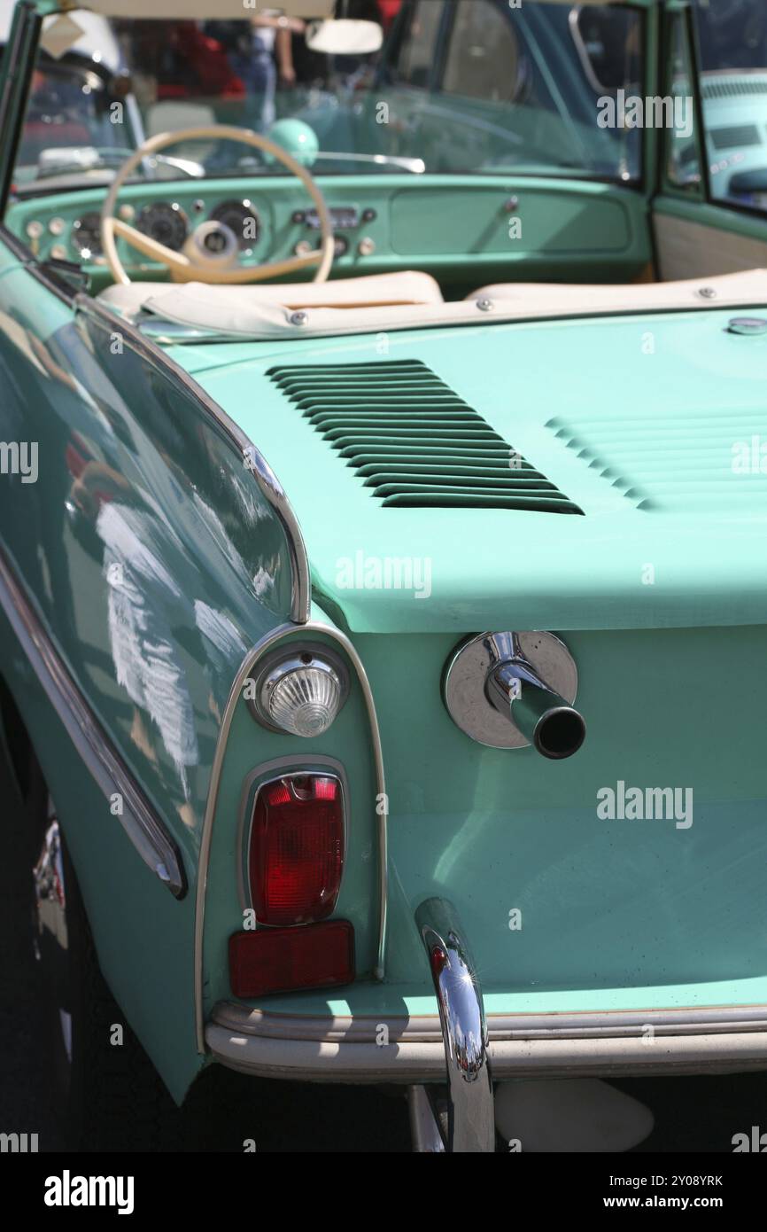 Floating classic car Stock Photo - Alamy