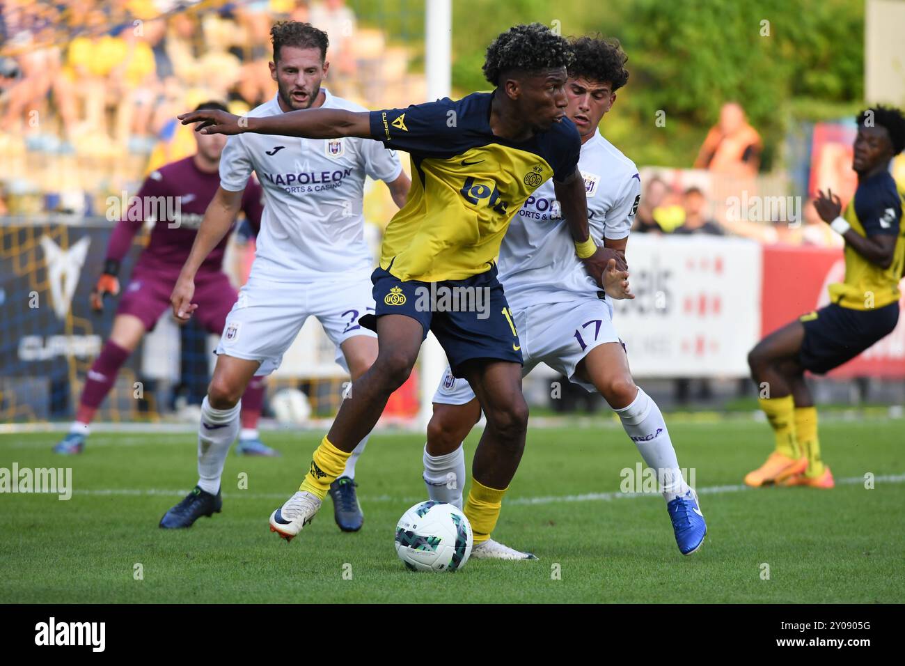 Union's Kevin Rodriguez pictured in action during a soccer match ...