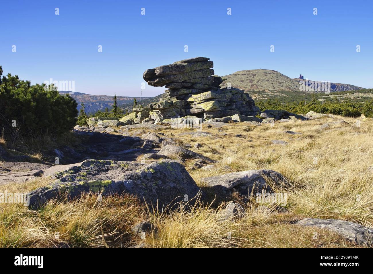Man Rocks in Giant Mountains in Bohemia, Man Rocks in Giant Mountains ...
