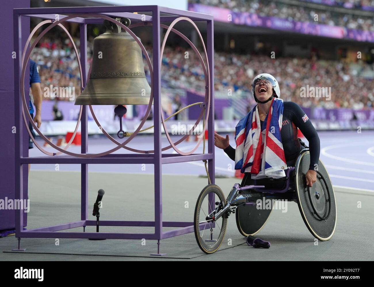 Stade de France, Paris, France. 01st Sep, 2024. Hannah Cockroft of ...