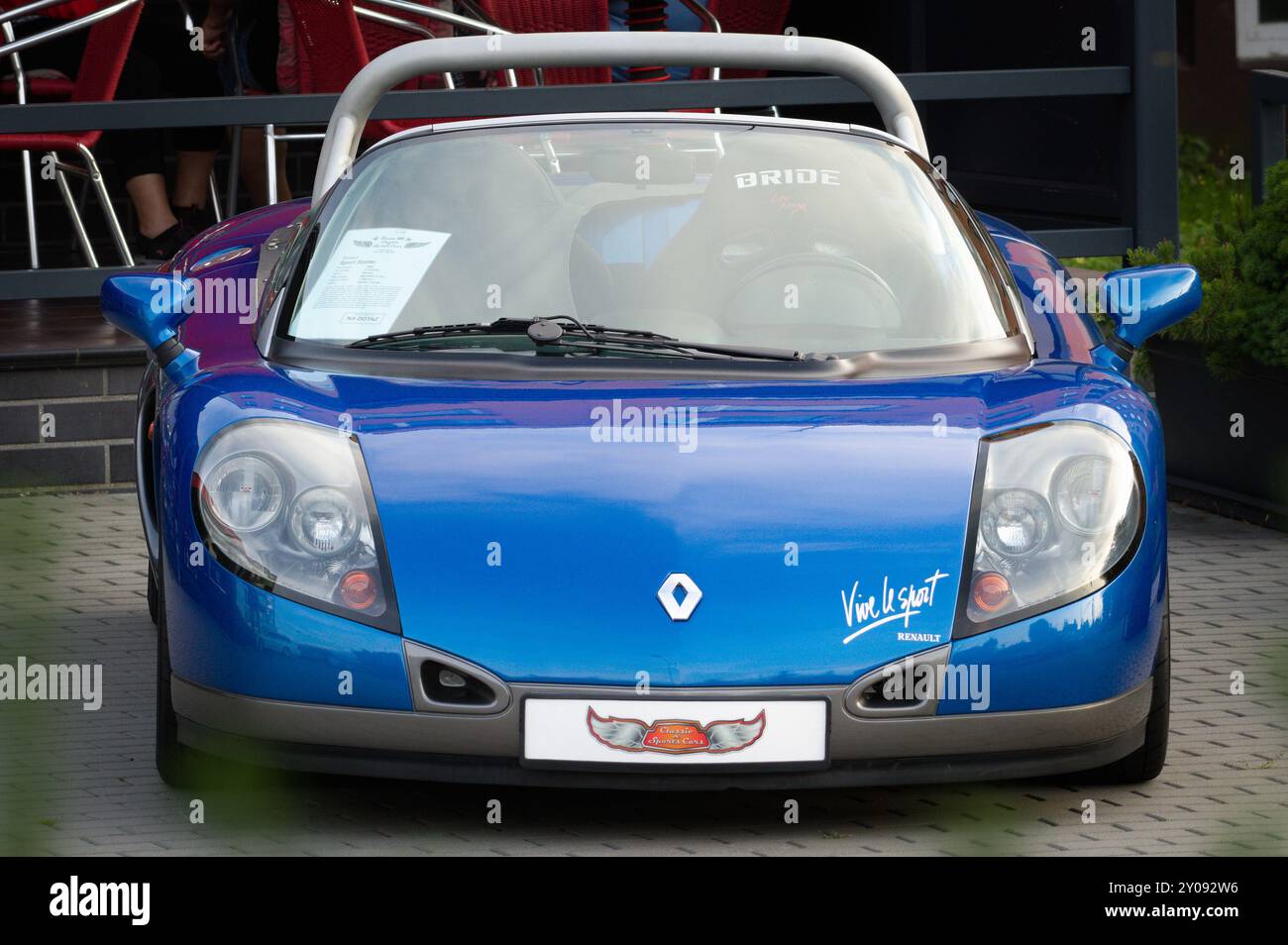 Legendary and rare roadster Renault Sport Spider from 90s Stock Photo ...