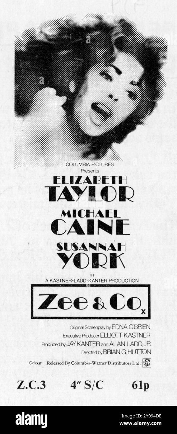 Elizabeth taylor susannah york zee hi-res stock photography and images ...