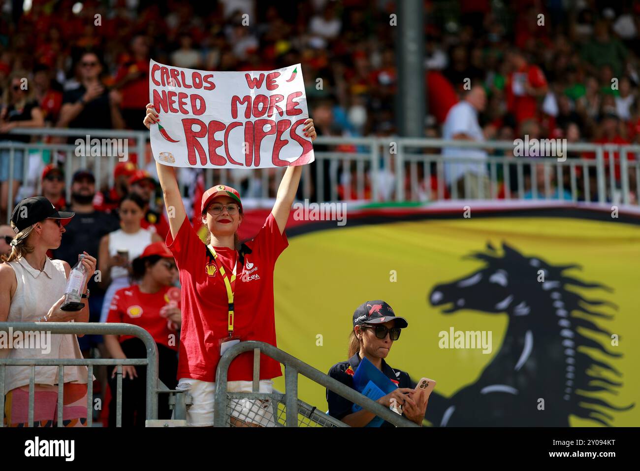 Scuderia Ferrari, fans, supporter, tiffs during the Formula 1 Pirelli ...