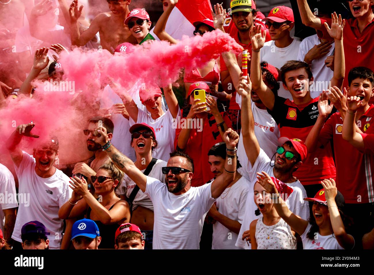 Scuderia Ferrari, fans, supporter, tiffs during the Formula 1 Pirelli ...