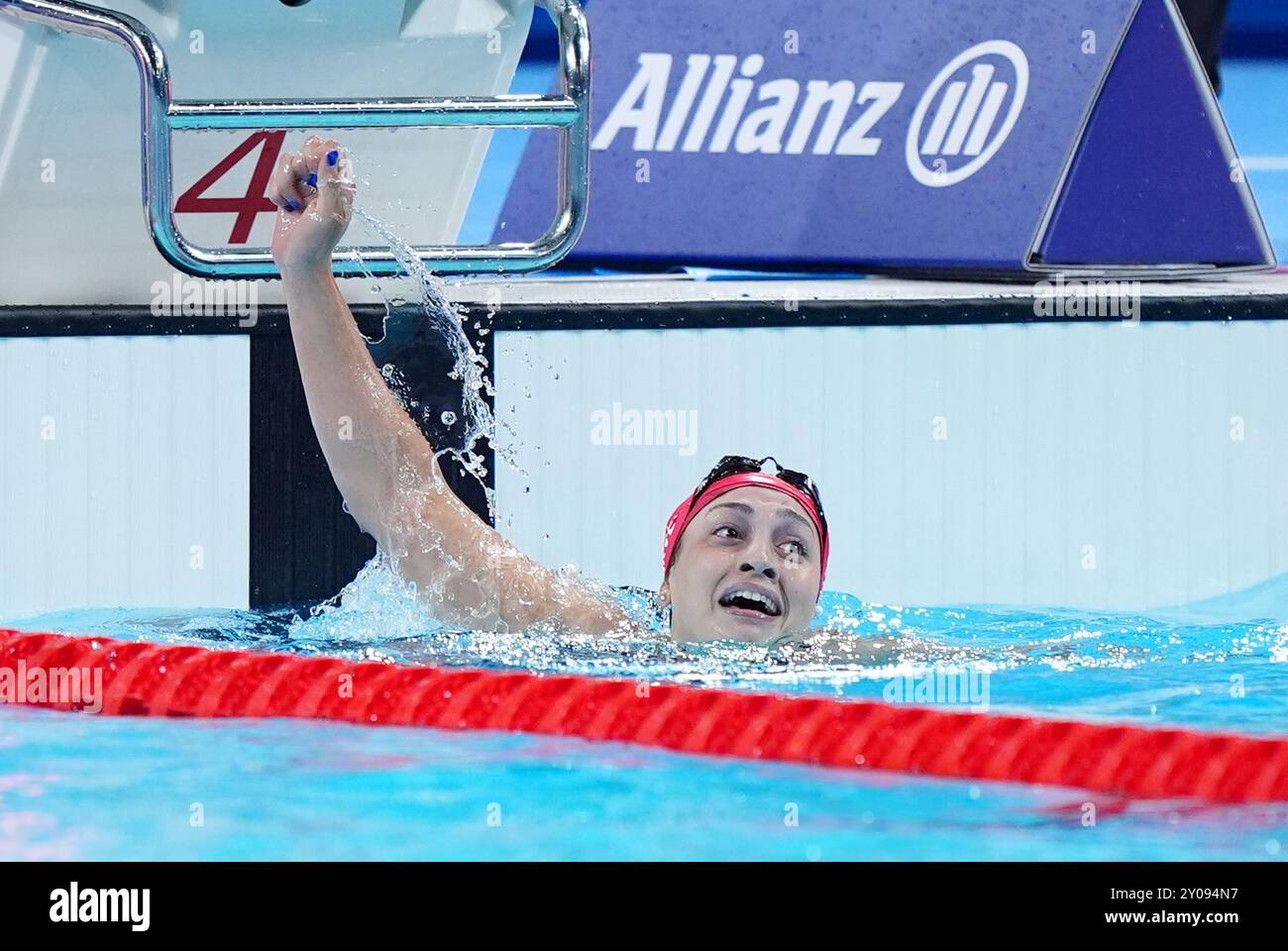 Great Britain's Grace Harvey after winning the Women's 100m ...