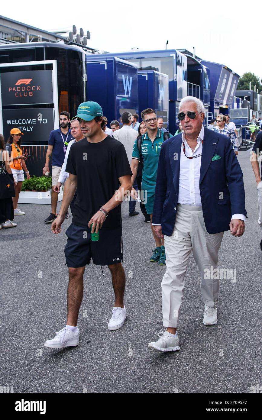 STROLL Lance (can), Aston Martin F1 Team AMR24, portrait STROLL ...