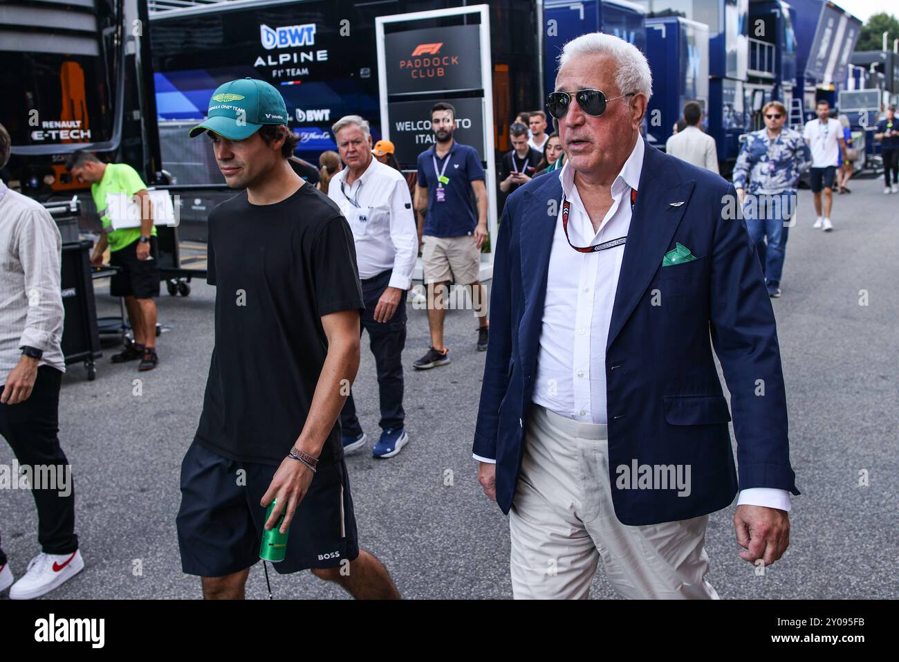 STROLL Lance (can), Aston Martin F1 Team AMR24, portrait STROLL ...