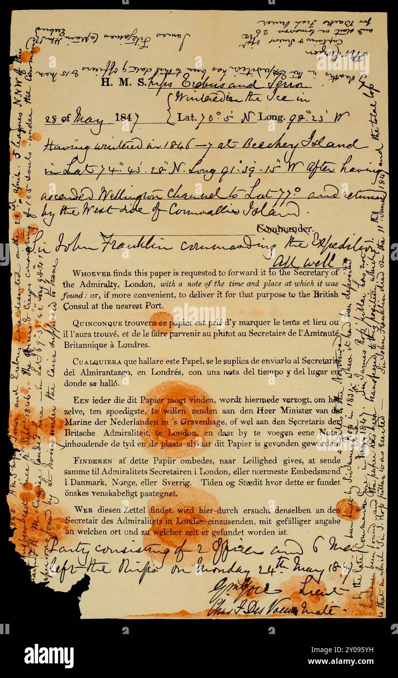 Francis leopold mcclintocks expedition hi-res stock photography and ...