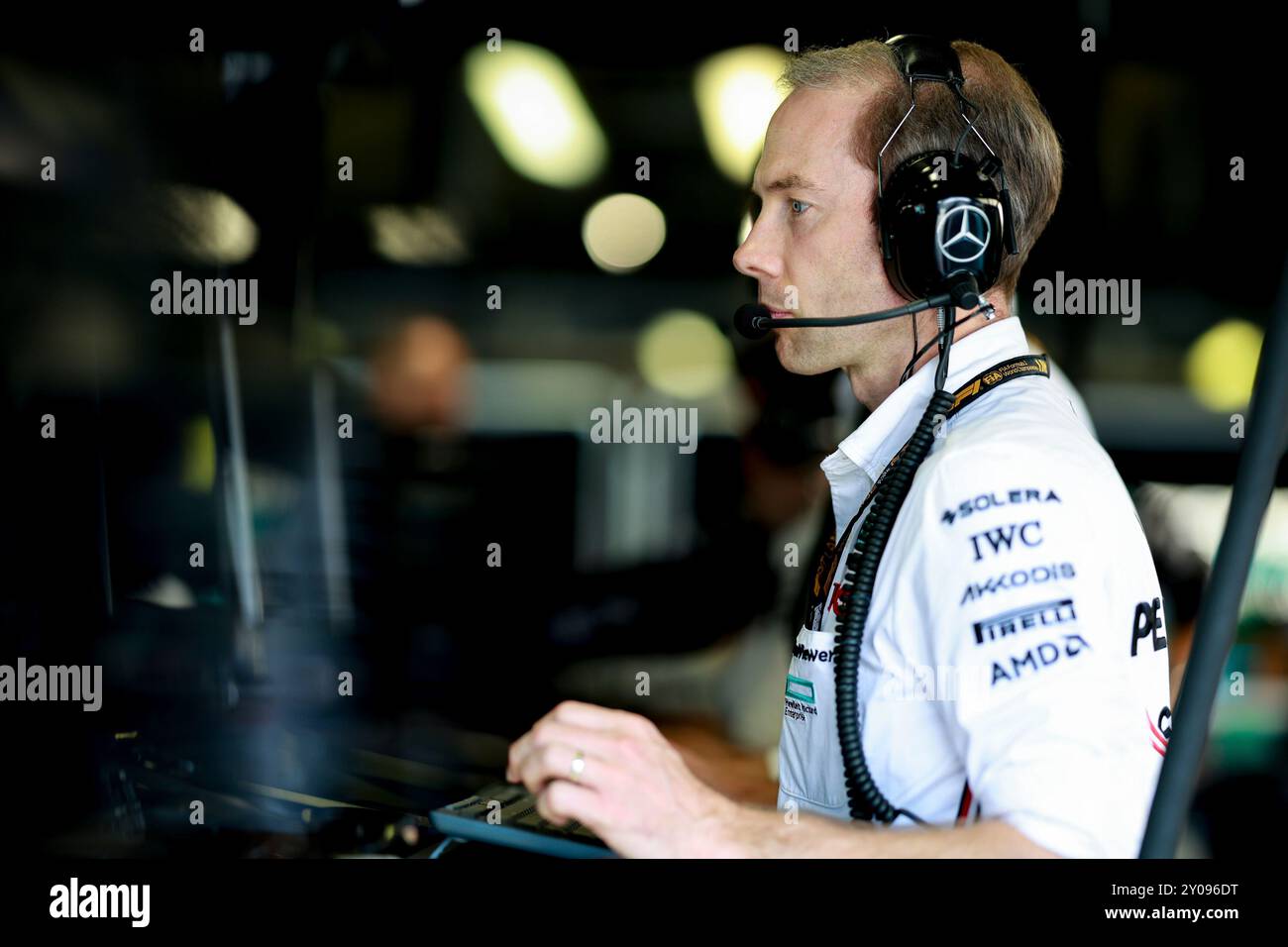 Monza, Italy. 1st Sep, 2024. Marcus Dudley (Mercedes-AMG Petronas F1 ...