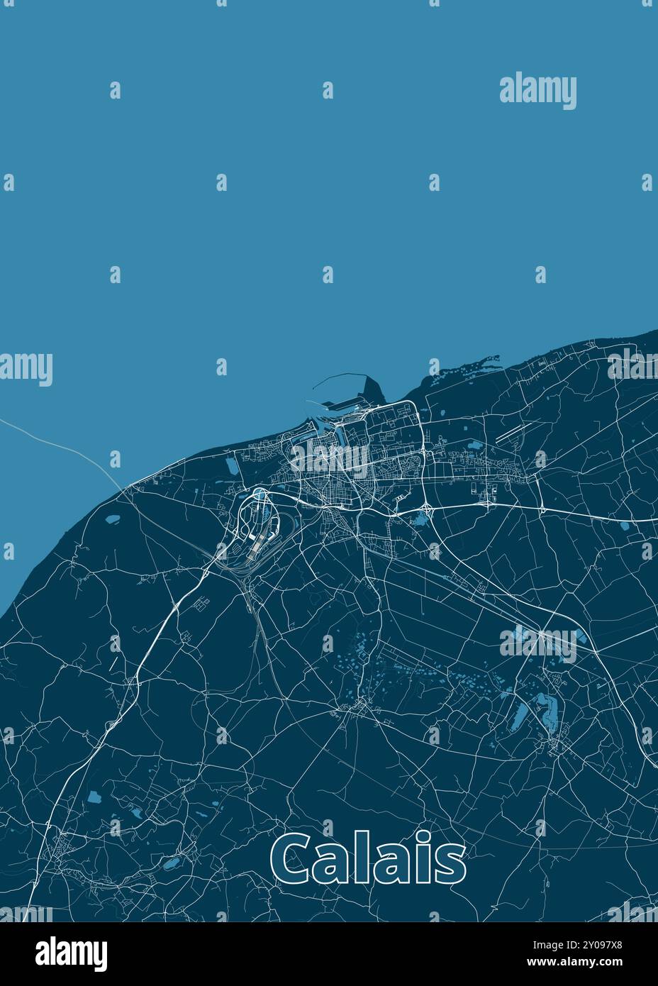 Calais view Stock Vector Images - Alamy