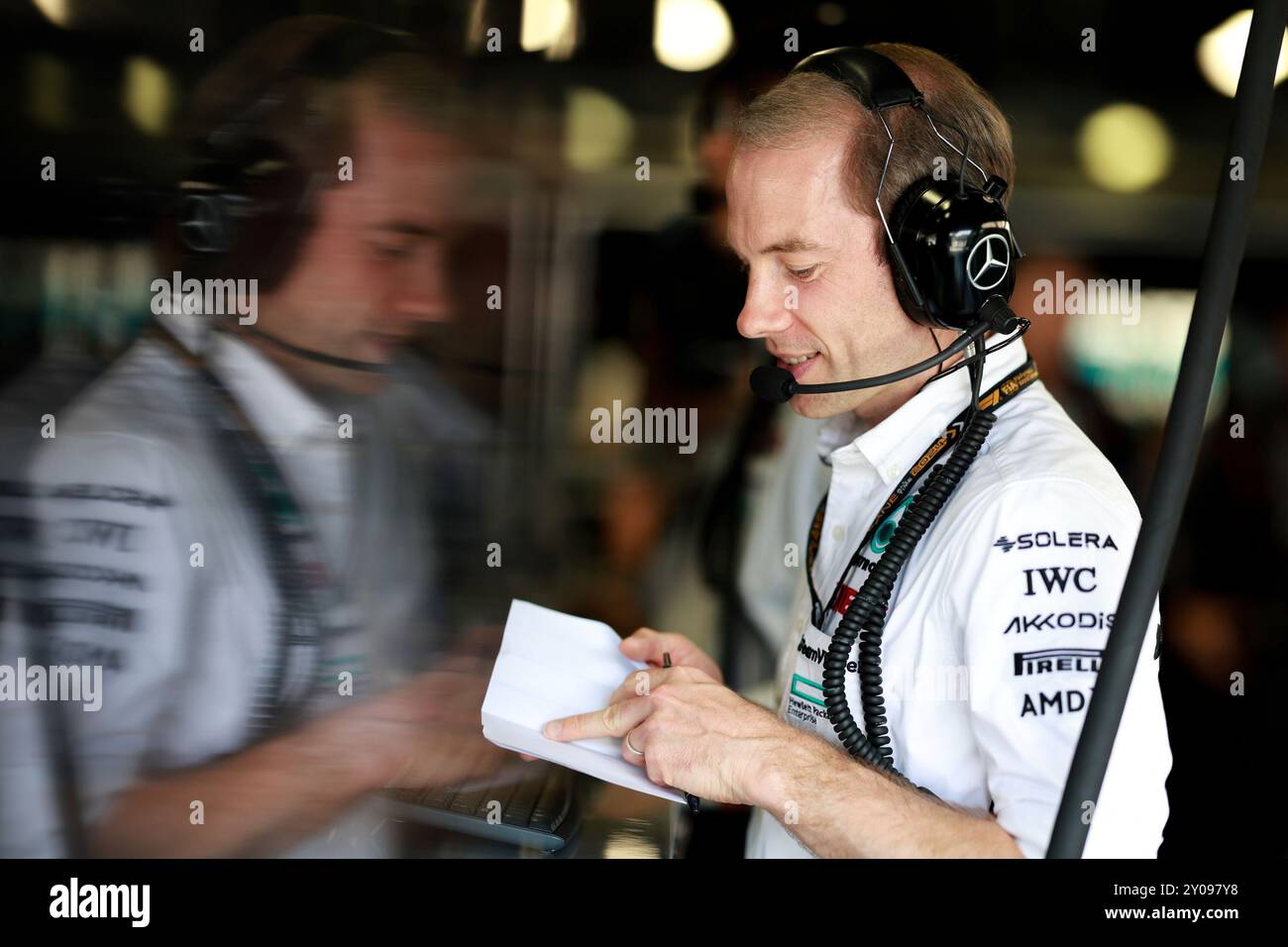 Monza, Italy. 1st Sep, 2024. Marcus Dudley (Mercedes-AMG Petronas F1 ...