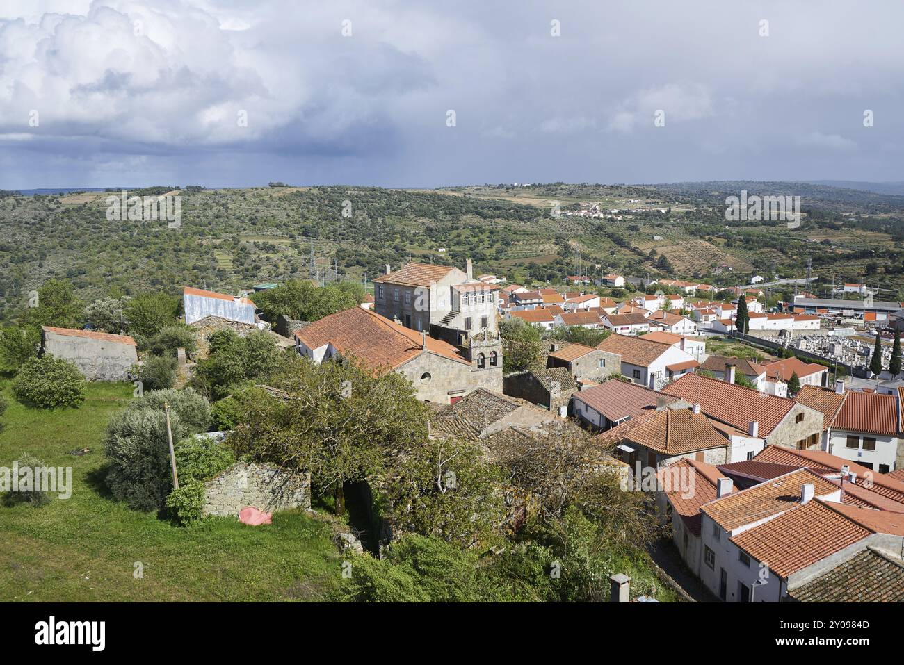 Pinhel castle view in portugal hi-res stock photography and images - Alamy