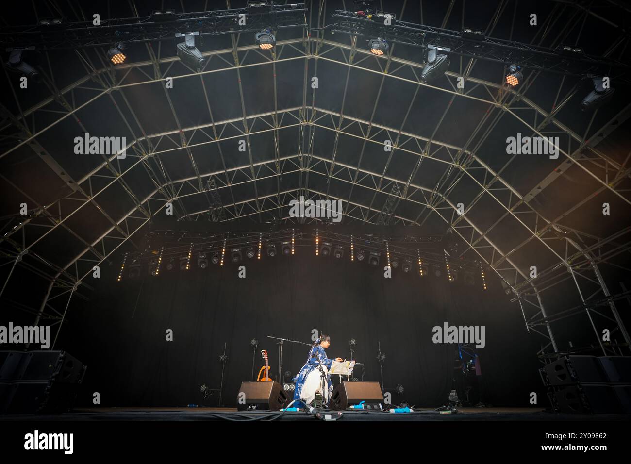 Dorset, UK. Sunday, 1 September, 2024. Ichiko Aoba performing at the ...