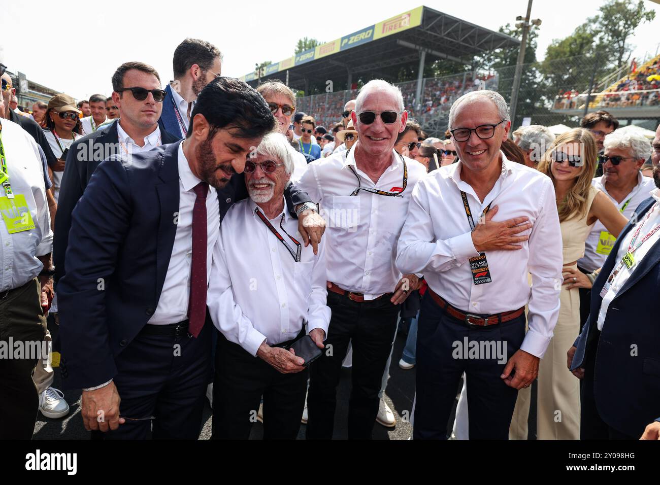 BEN SULAYEM Mohammed (uae), President of the FIA, ECCLESTONE Bernie ...