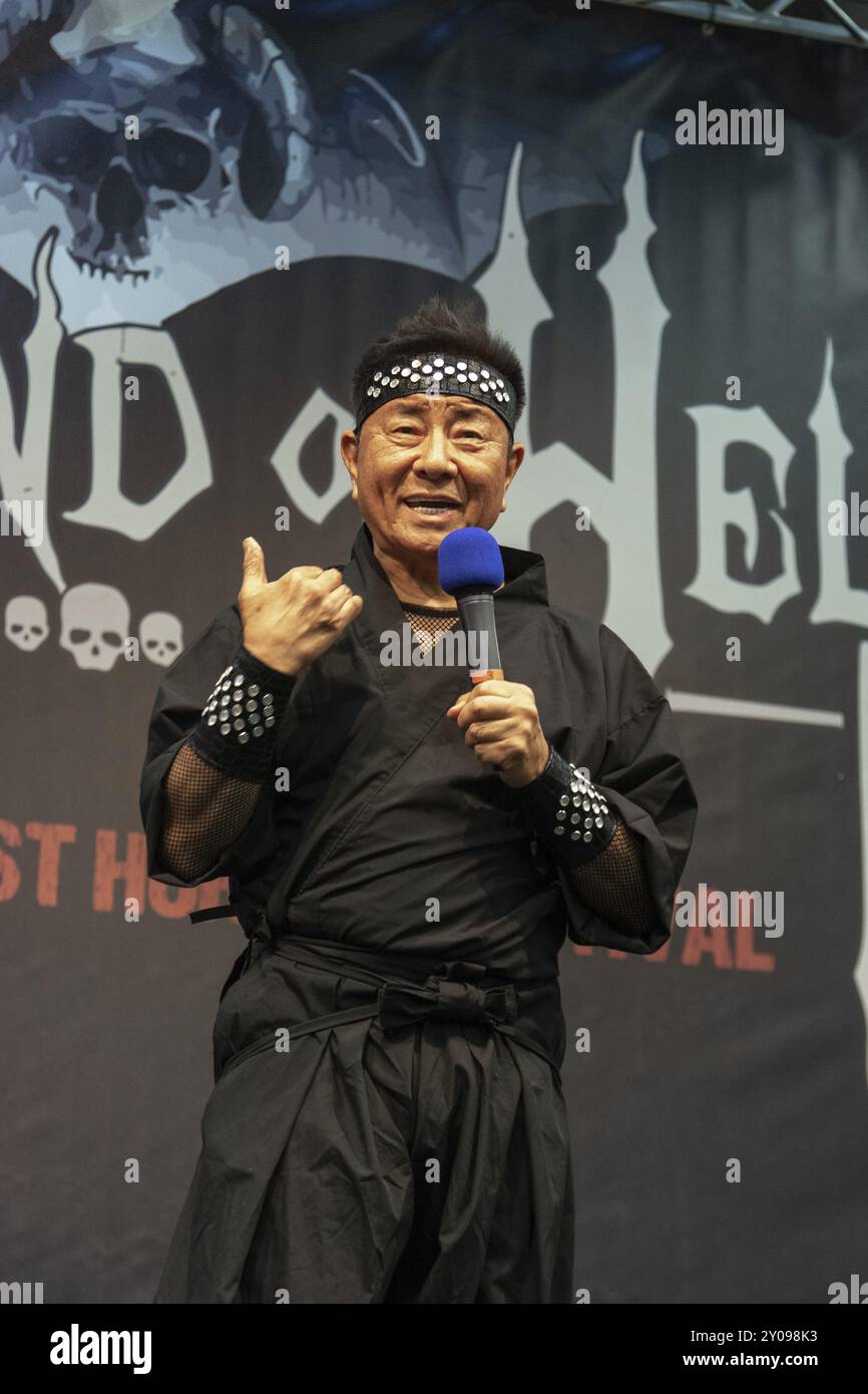 DORTMUND, GERMANY, November 3rd 2018: Sho Kosugi (*1948, Japanese actor ...