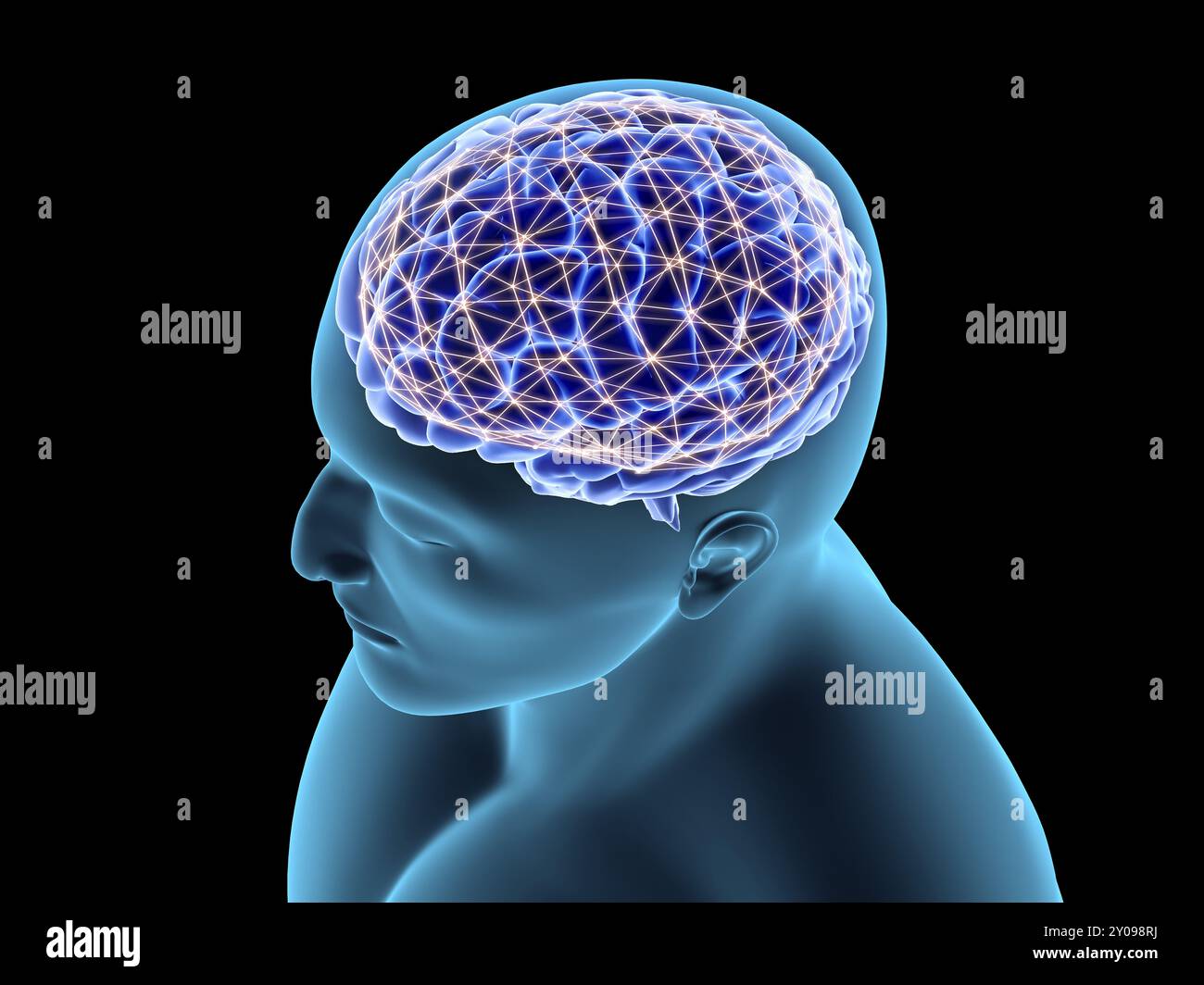 Neural network thinking hi-res stock photography and images - Alamy