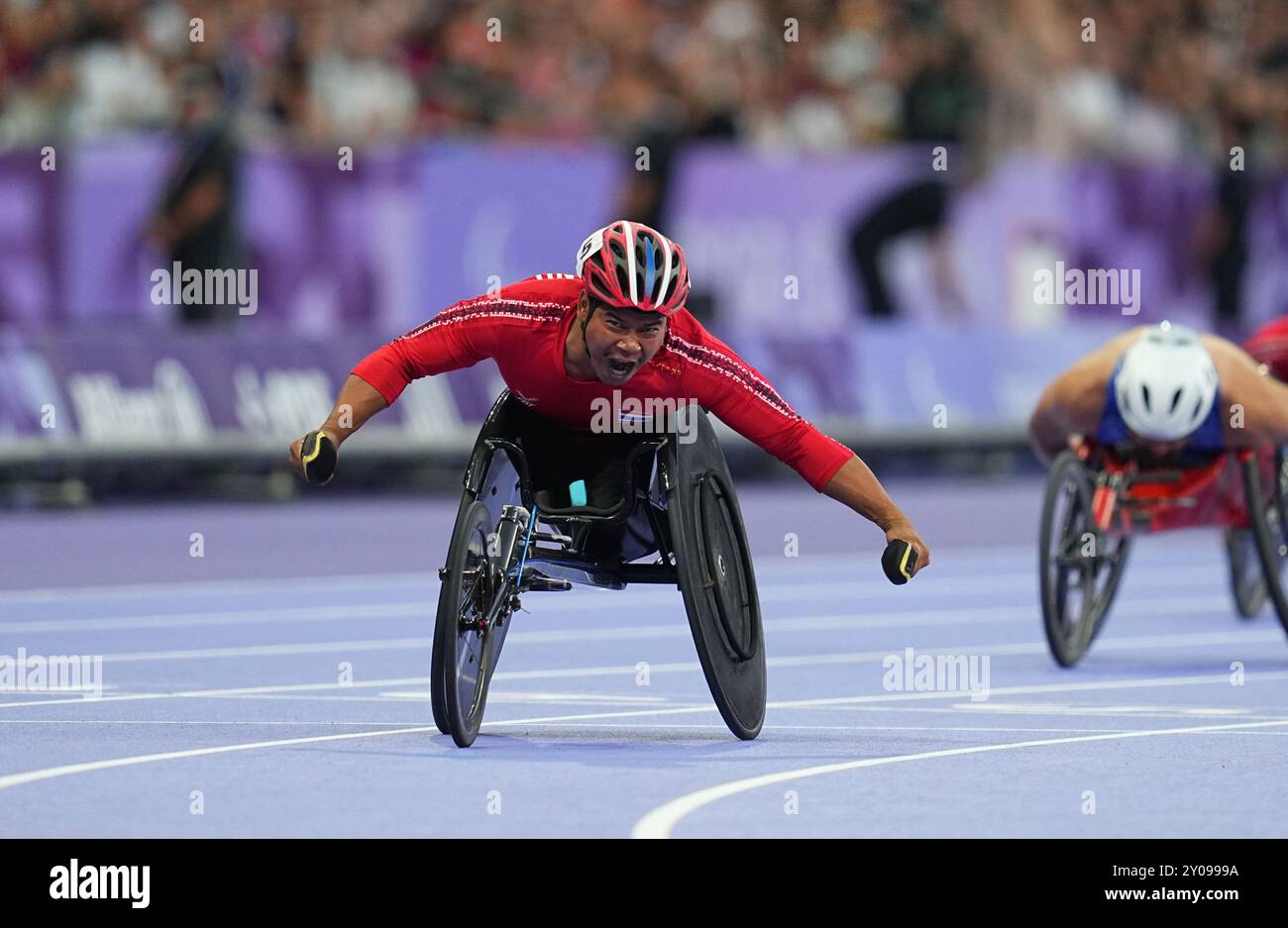 Stade de France, Paris, France. 01st Sep, 2024. Pongsakorn Paeyo of ...