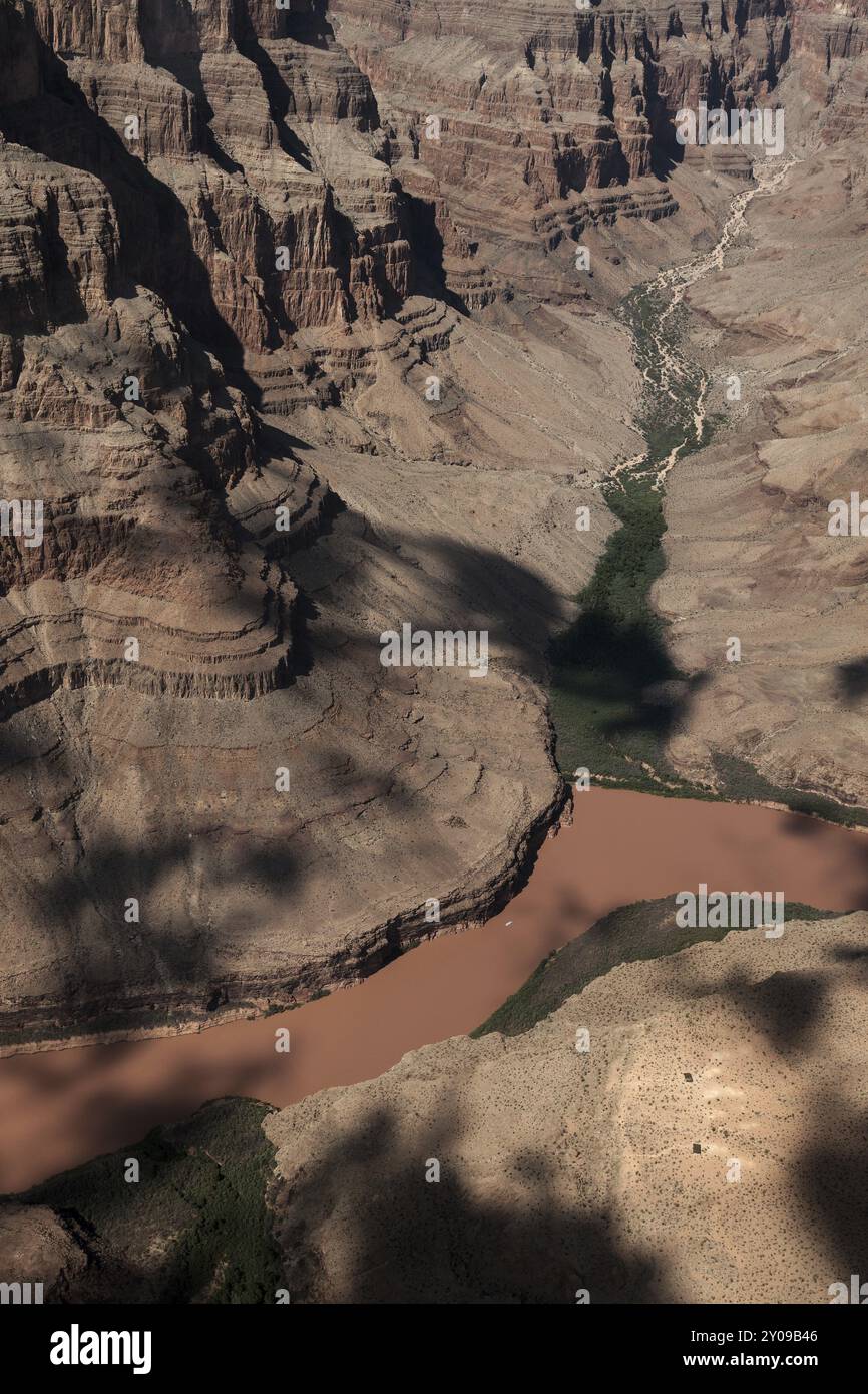 Birds eye view ravine shot hi-res stock photography and images - Alamy