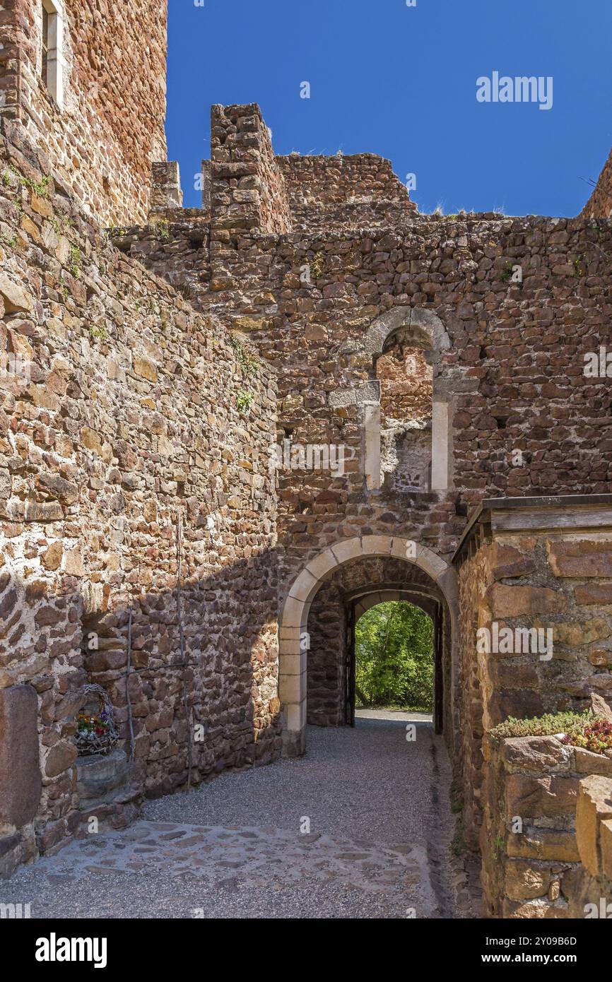 Ruins of 3 castles hi-res stock photography and images - Alamy