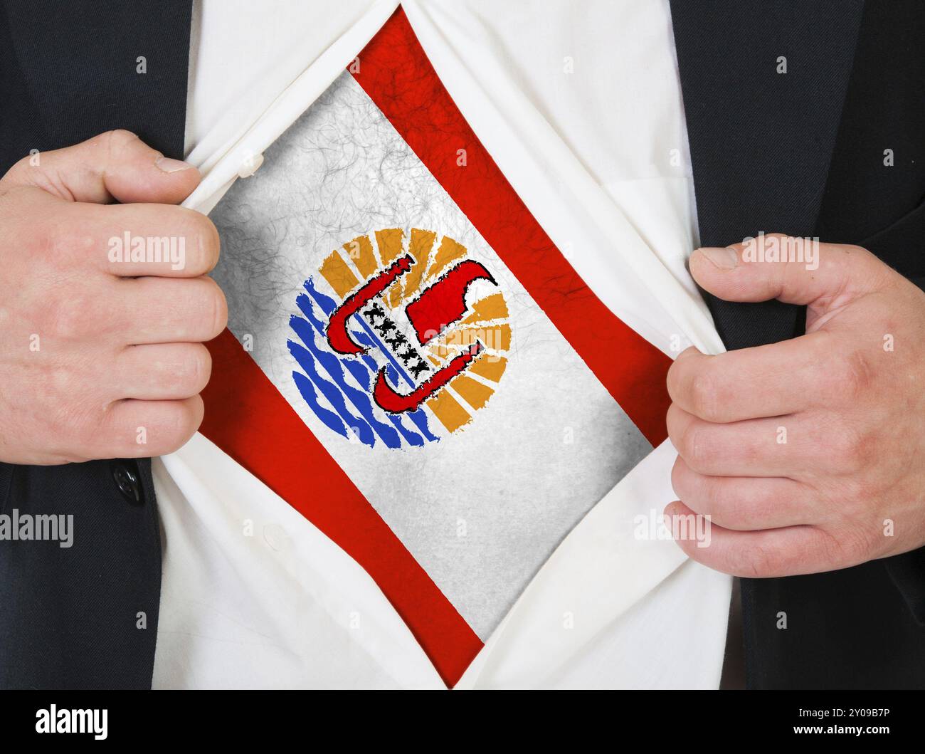 Flags french polynesia france hi-res stock photography and images - Alamy