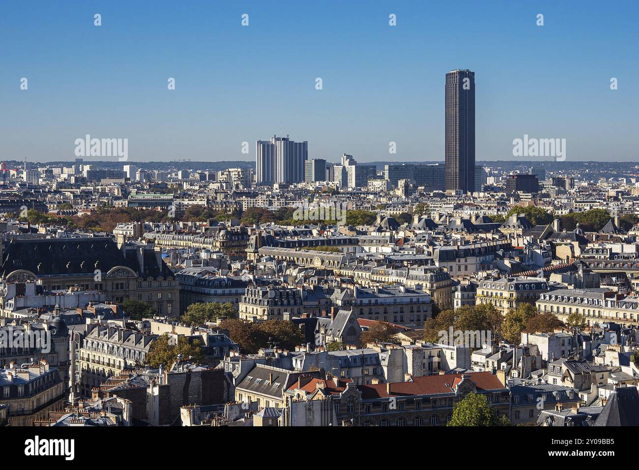 Paris france tower blocks in hi-res stock photography and images - Alamy
