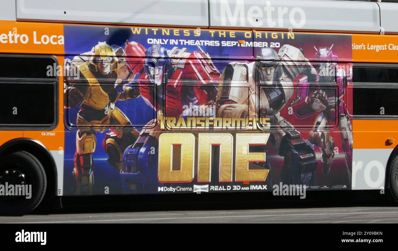 Los Angeles, California, USA 24th August 2024 Transformers One Movie ...