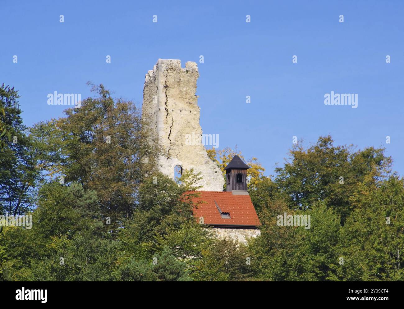 Wolfstein castle, Wolfstein castle 01 Stock Photo - Alamy