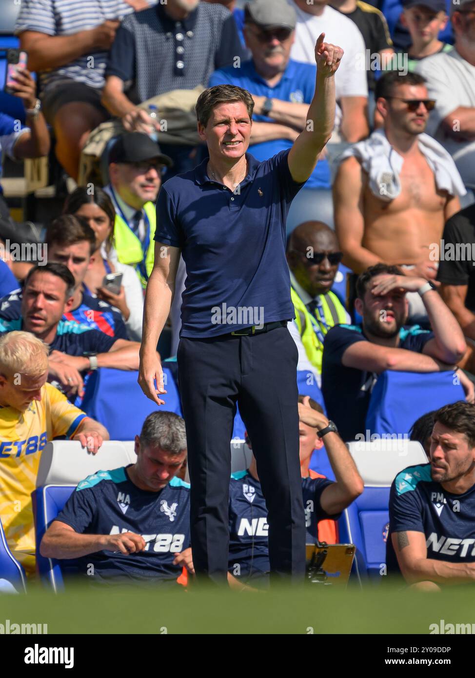 Oliver glasner 2024 palace hi-res stock photography and images - Alamy