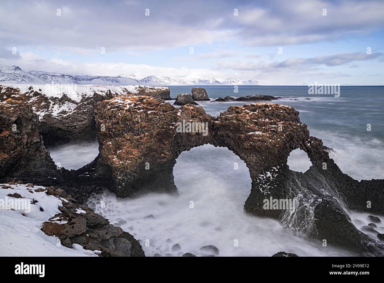 Gatklettur arnarstapi in iceland hi-res stock photography and images ...