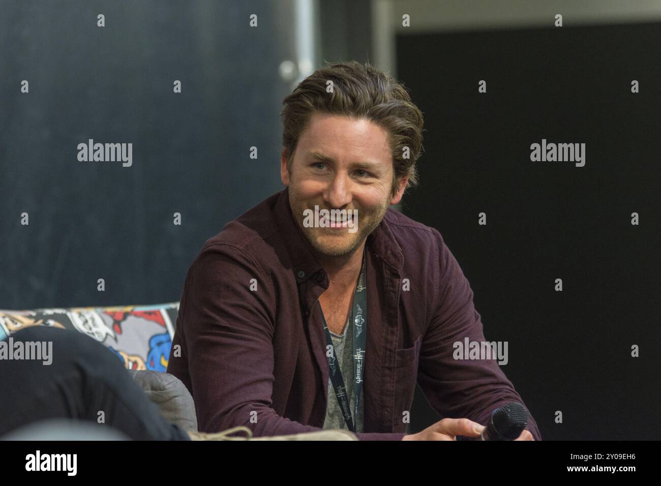 DORTMUND, GERMANY, APRIL 8: Actor Jesse Moss (Tucker & Dale vs Evil ...