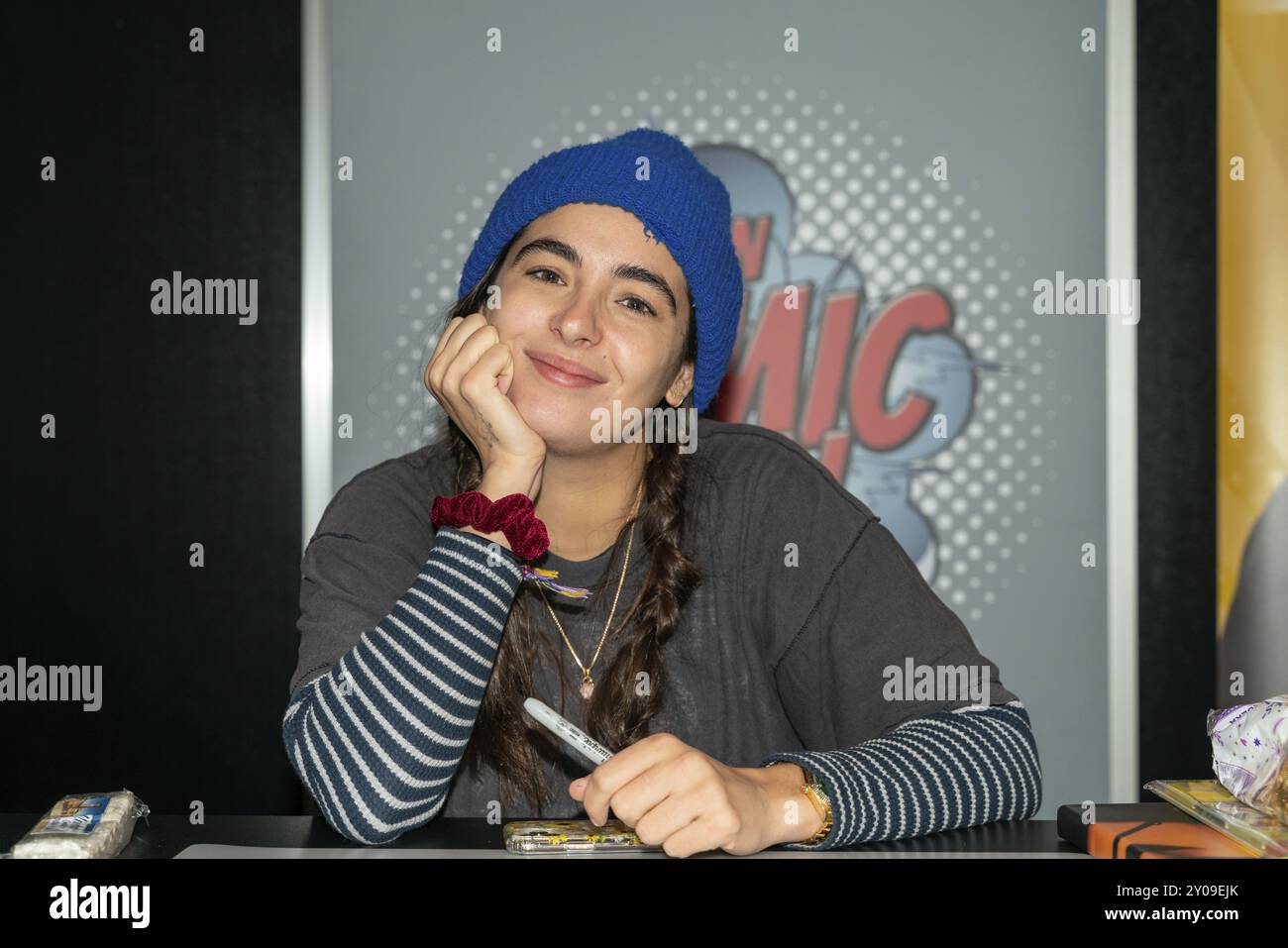 DORTMUND, GERMANY, December 8th 2019: Alanna Masterson (*1988, American ...