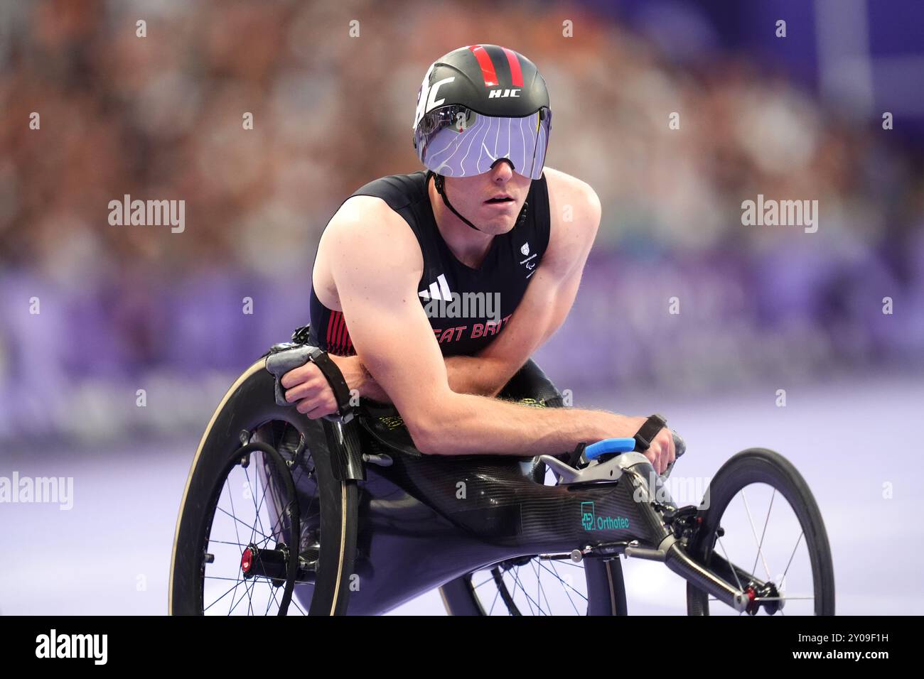 Great Britain's Nathan Maguire ahead of the Men's 400m T54 Final at the ...