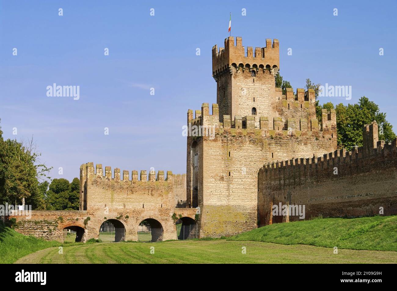 Montagnana castle hi-res stock photography and images - Alamy