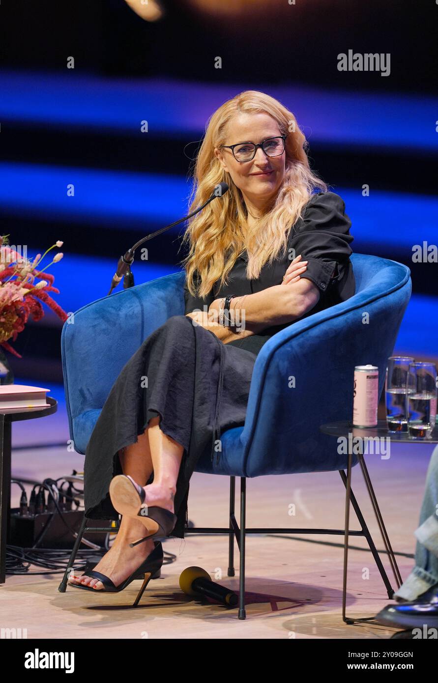 Gillian Anderson launches her new book Want in discussion with Shahidha ...