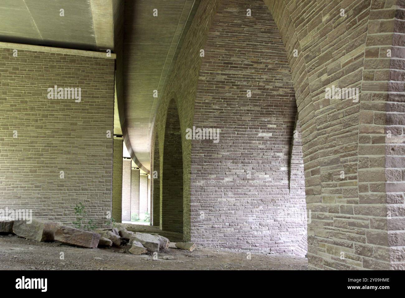 Motorway bridge (A2) Steinbergen Stock Photo - Alamy