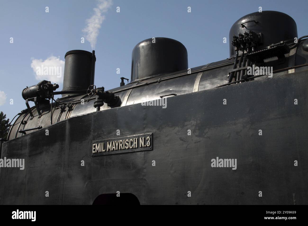Emil Mayrisch No. 3 steam locomotive Stock Photo - Alamy