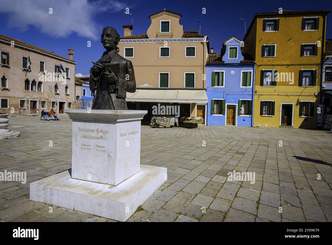 Casas de colores.Isla de Burano. Venecia.Veneto. Italia Stock Photo - Alamy