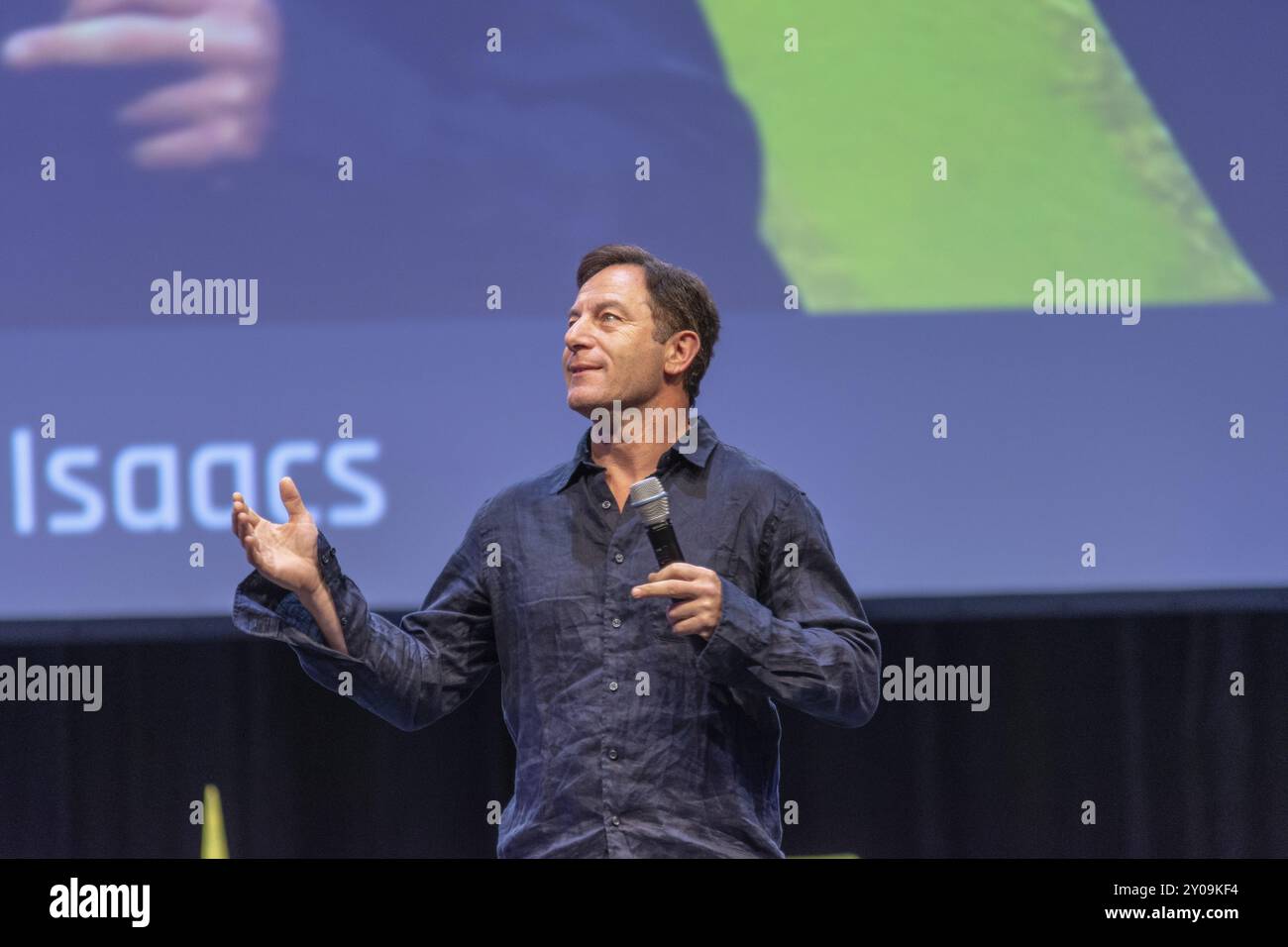 BONN, GERMANY, MAY 19th 2018: Jason Isaacs (*1963, english actor, Harry ...