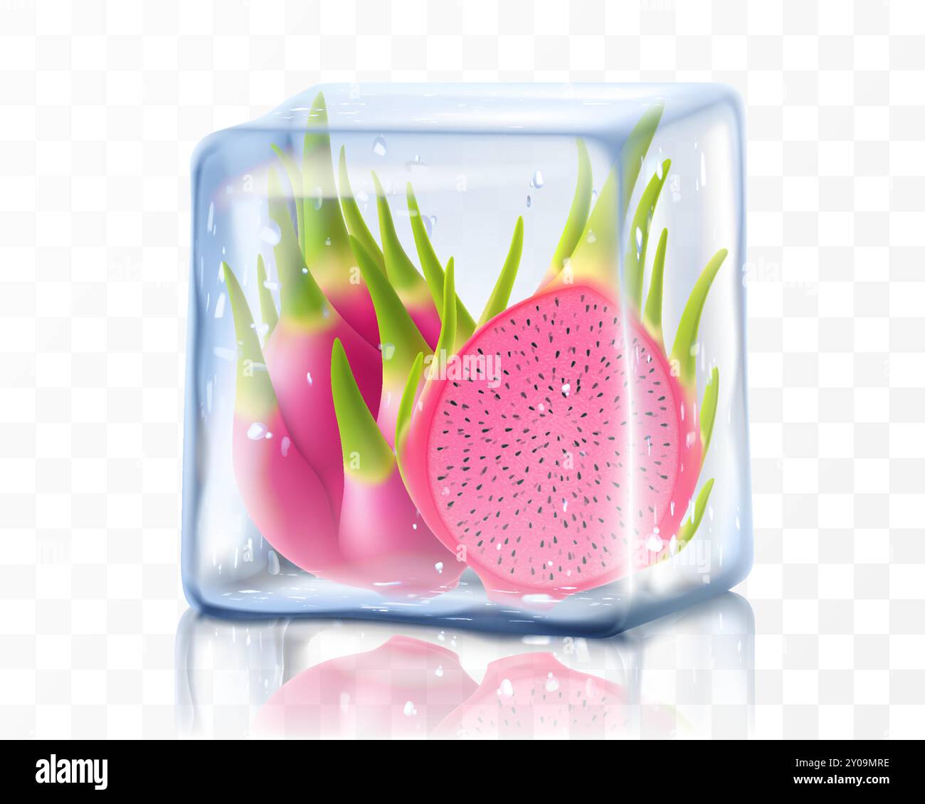 Pitaya 3d Stock Vector Images - Alamy