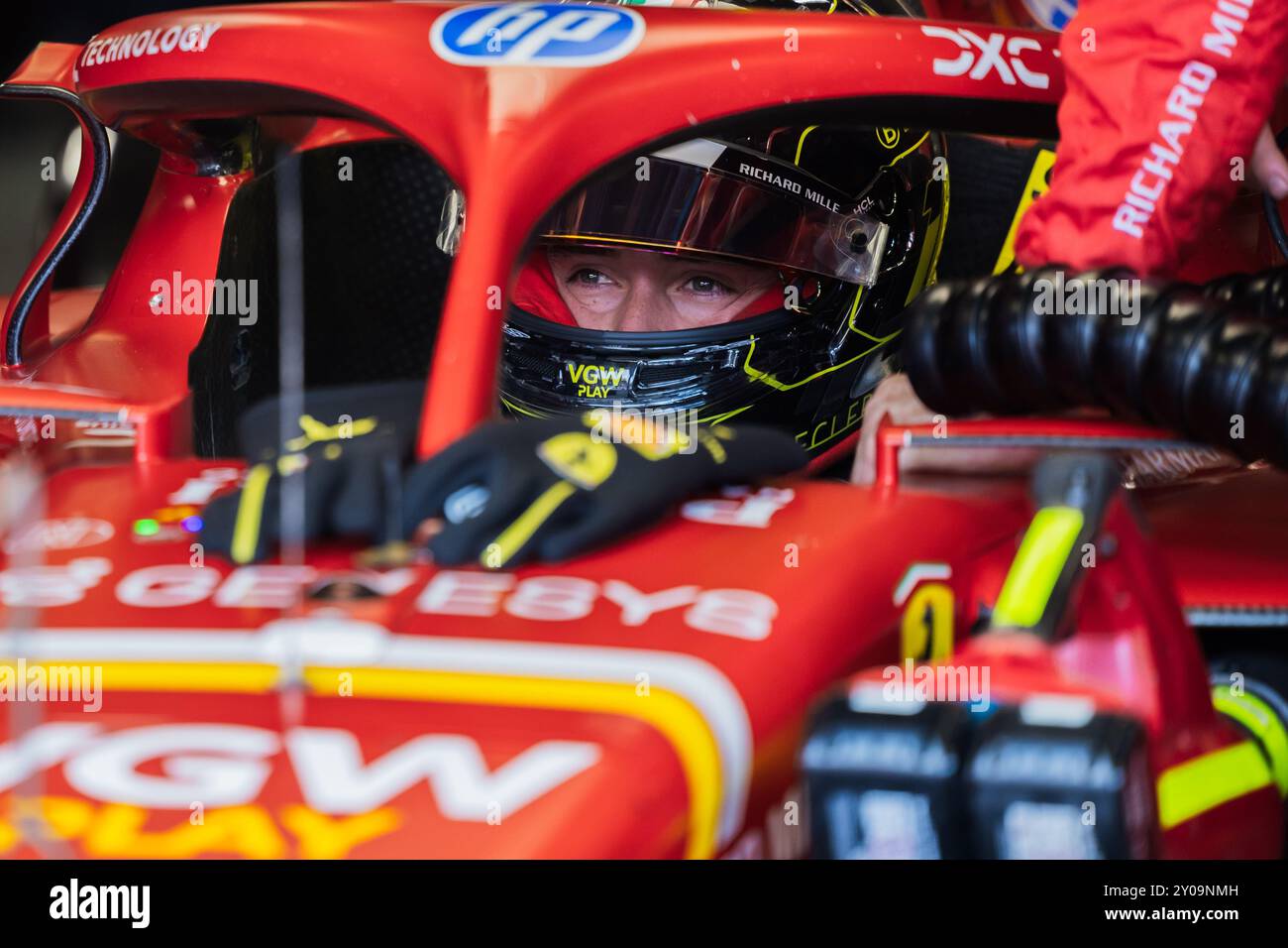 Autodromo di Monza, Monza, Italy. 1.September.2024; Charles Leclerc of ...