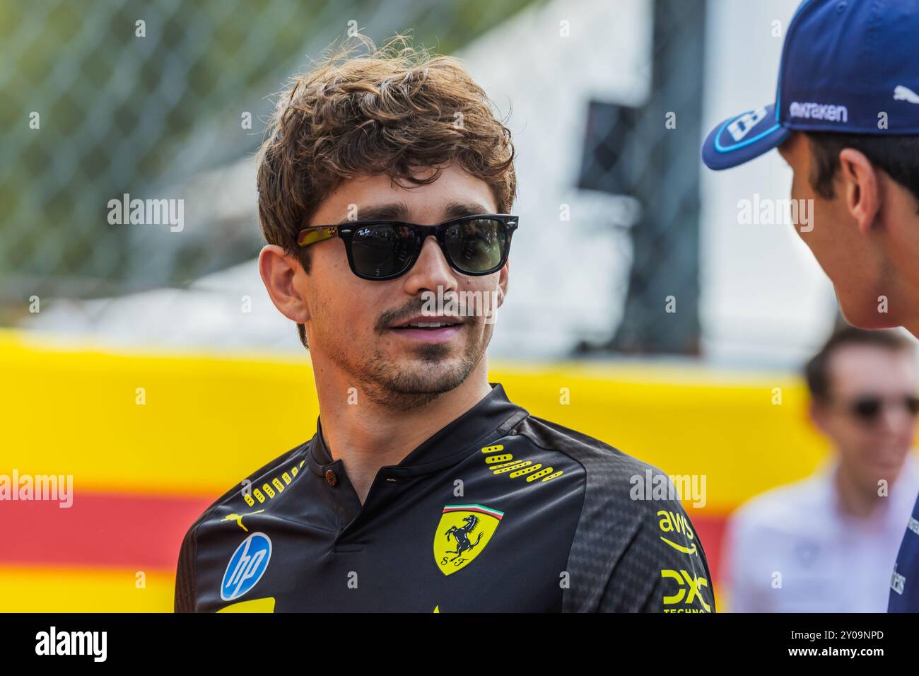 Charles leclerc 2024 monza hi-res stock photography and images - Alamy