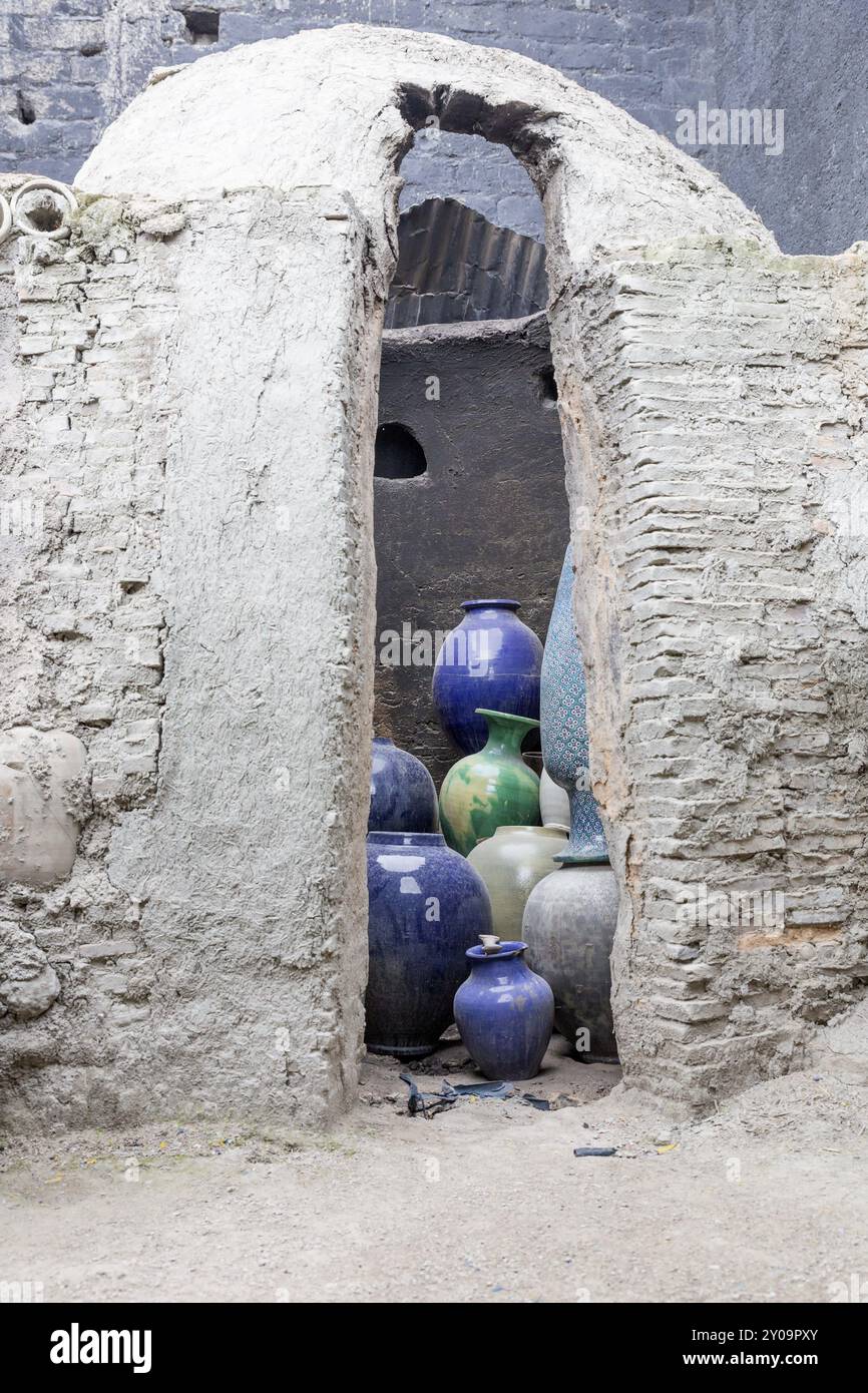 Kiln in a pottery Stock Photo - Alamy