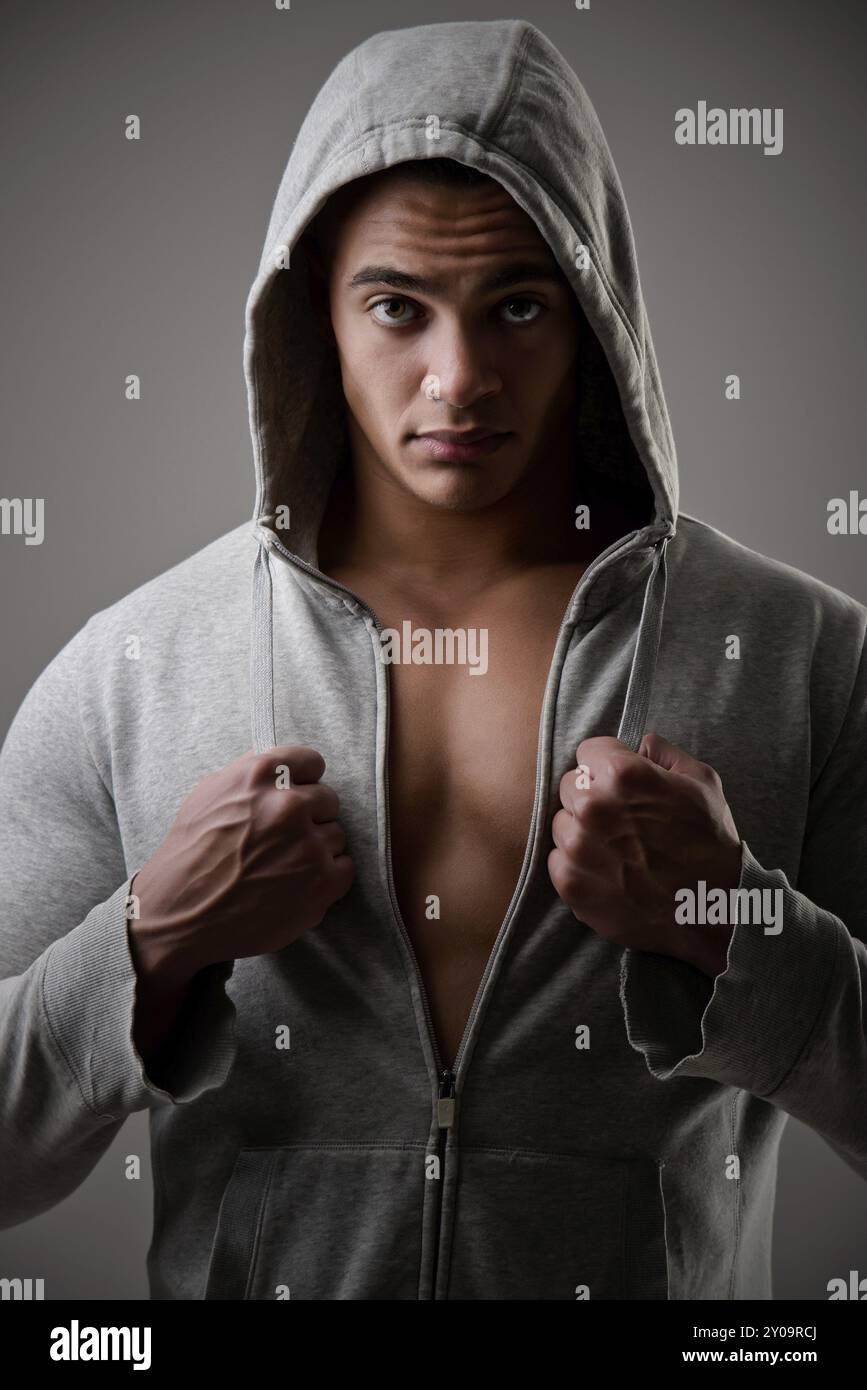 Portrait of an Athlete Stock Photo - Alamy
