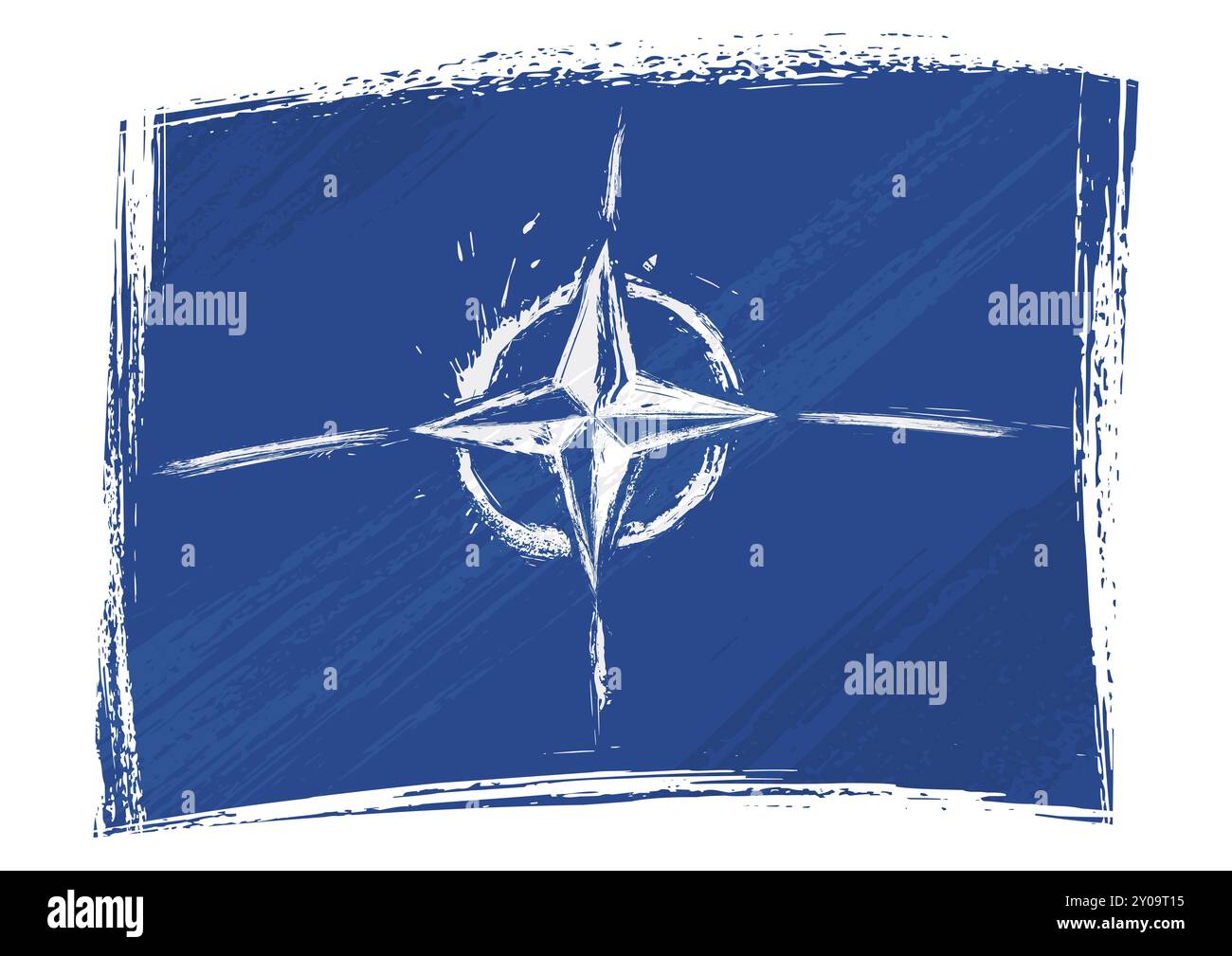 Nato flags Cut Out Stock Images & Pictures - Alamy
