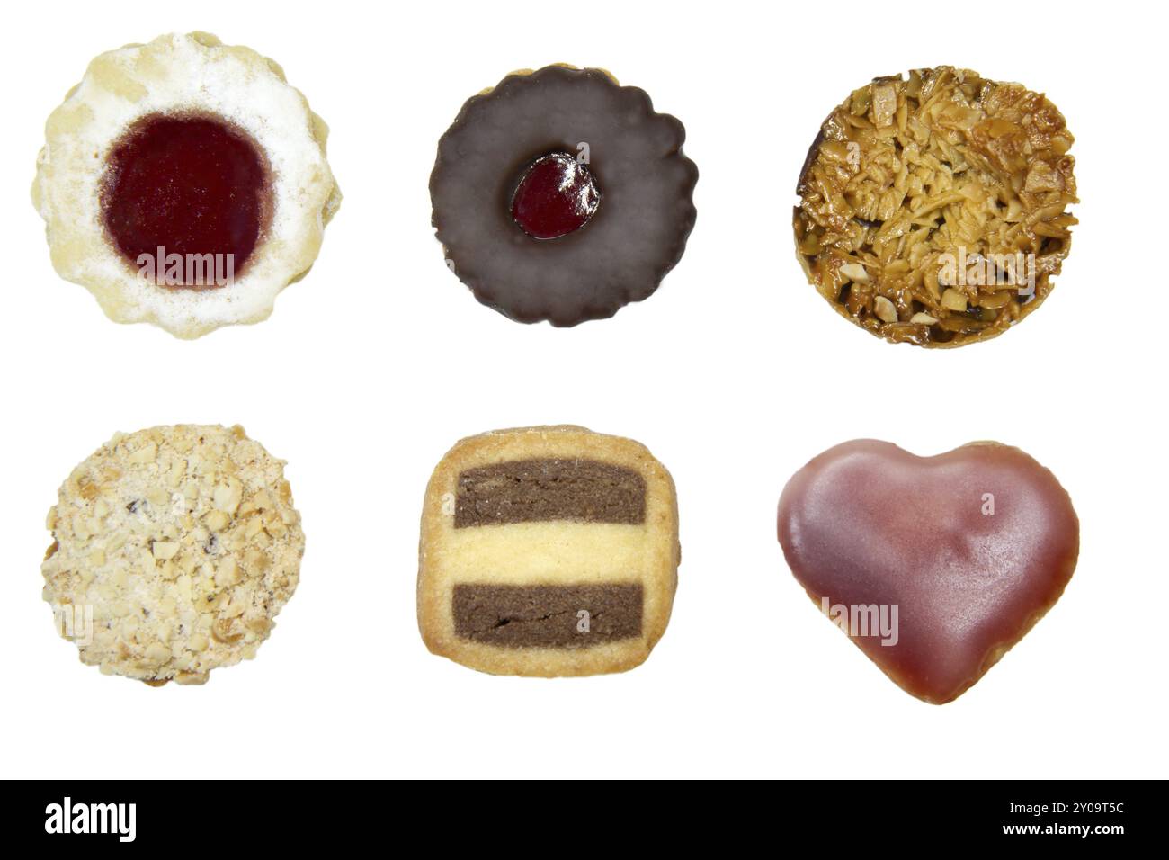 Icing sugar biscuits Cut Out Stock Images & Pictures - Alamy