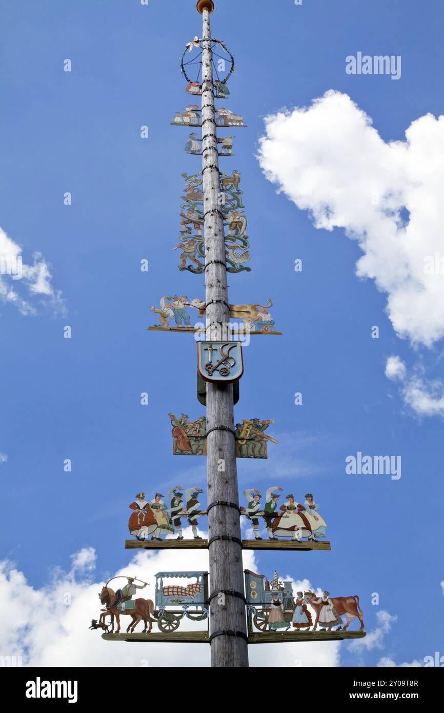 Oktoberfest maypole hi-res stock photography and images - Alamy
