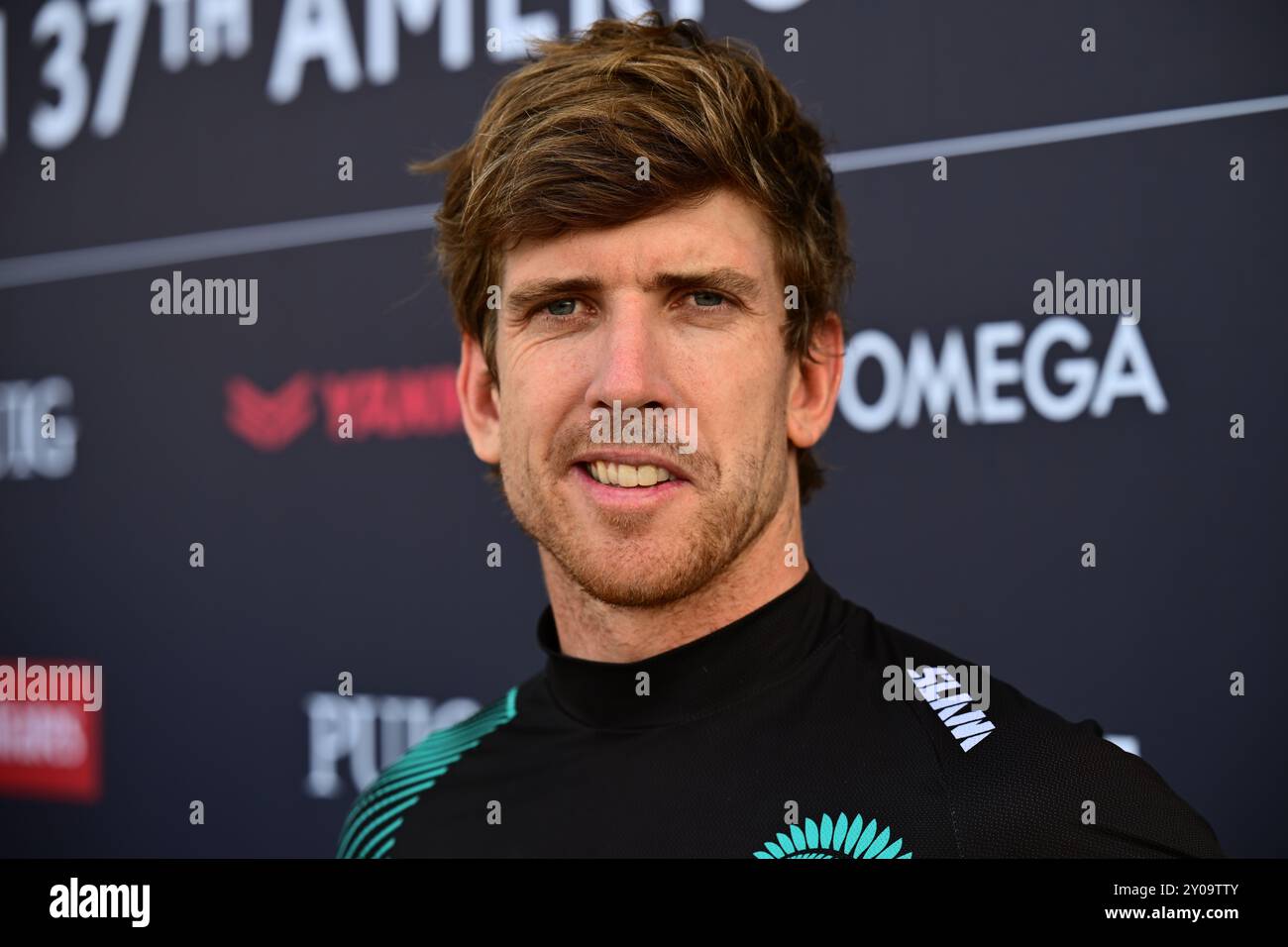 Peter Burling helmsman / skipper of Taihoro / Emirates Team New Zealand ...