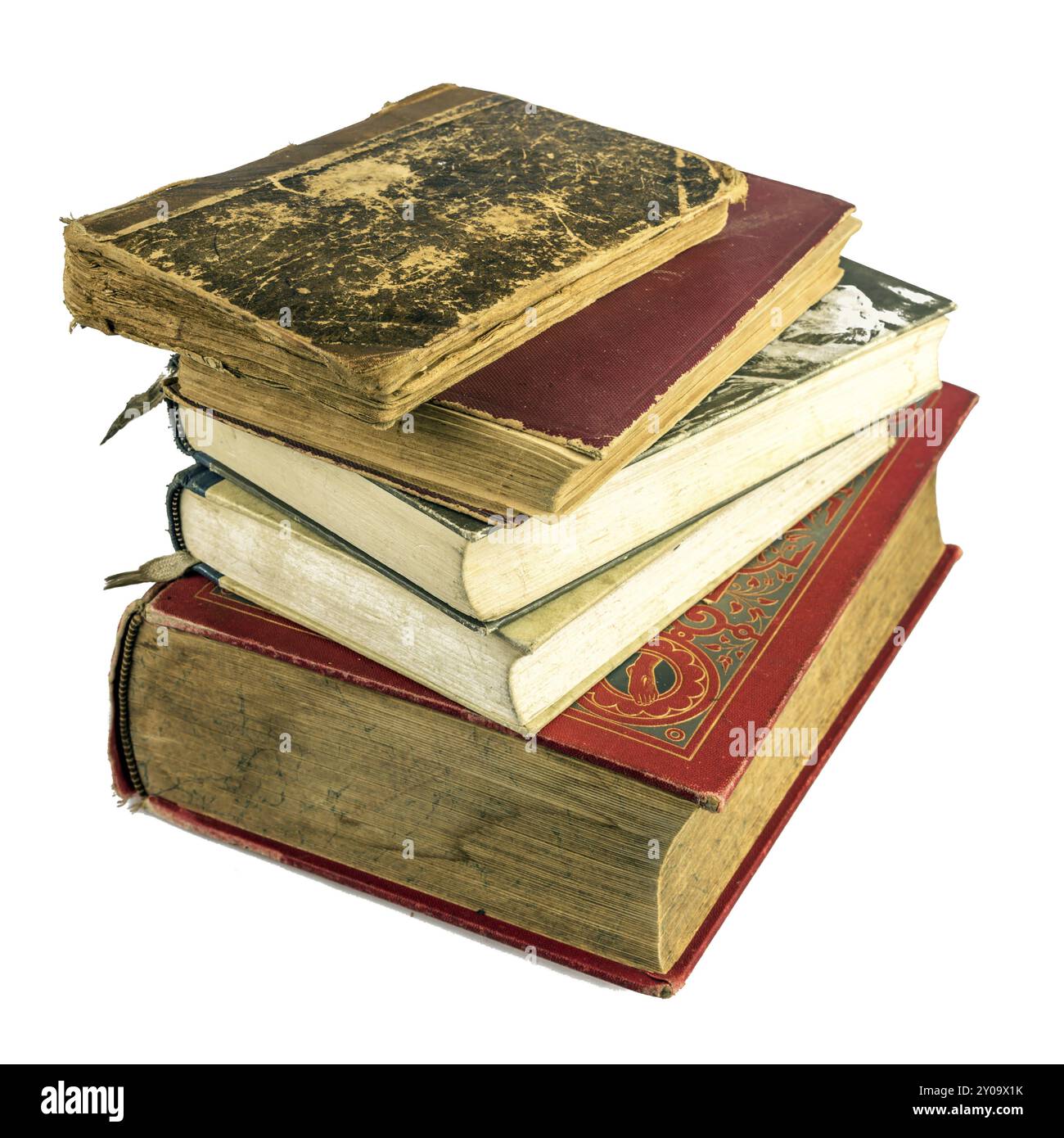 Pile of old books Stock Photo - Alamy